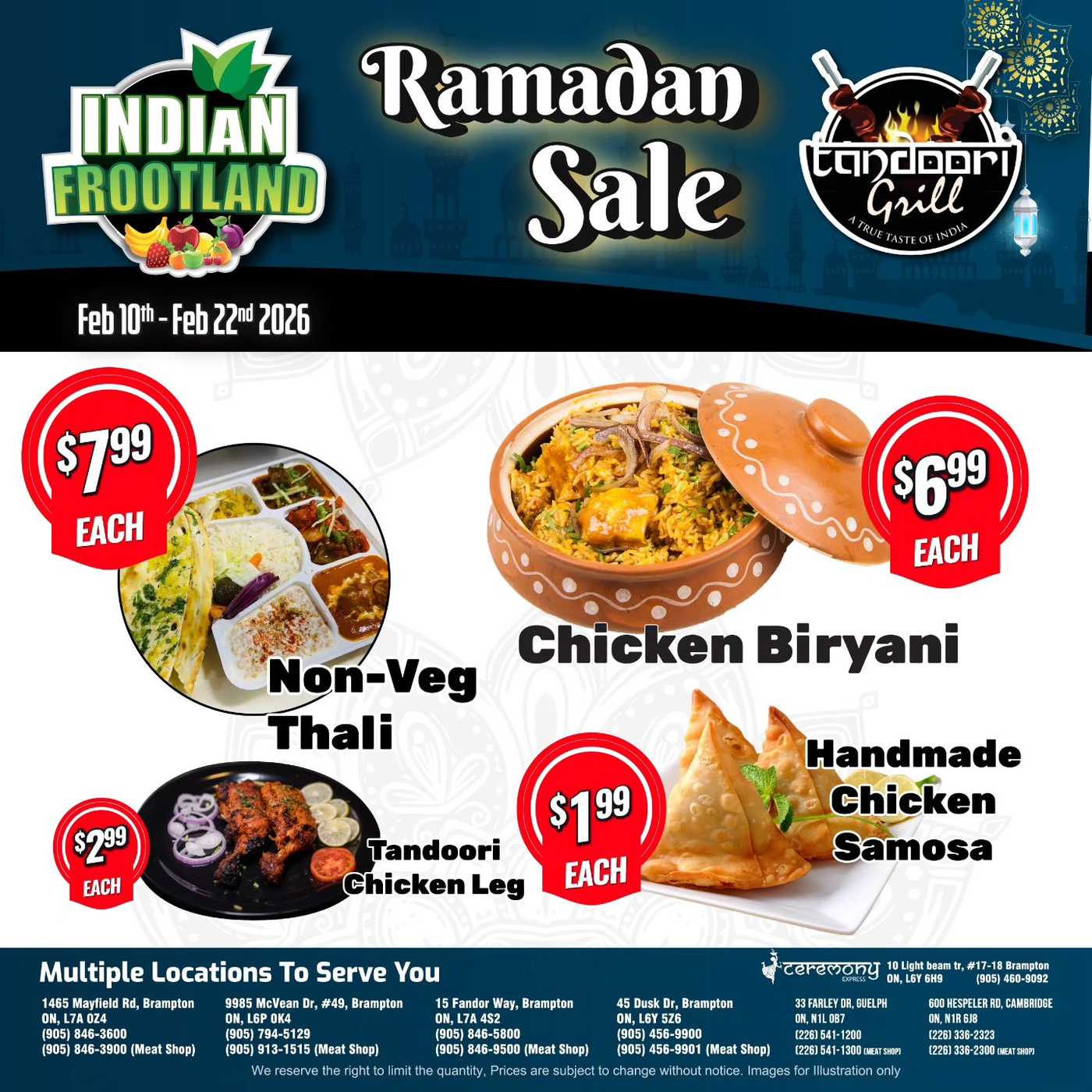 Indian Frootland Flyer February 10 to 22