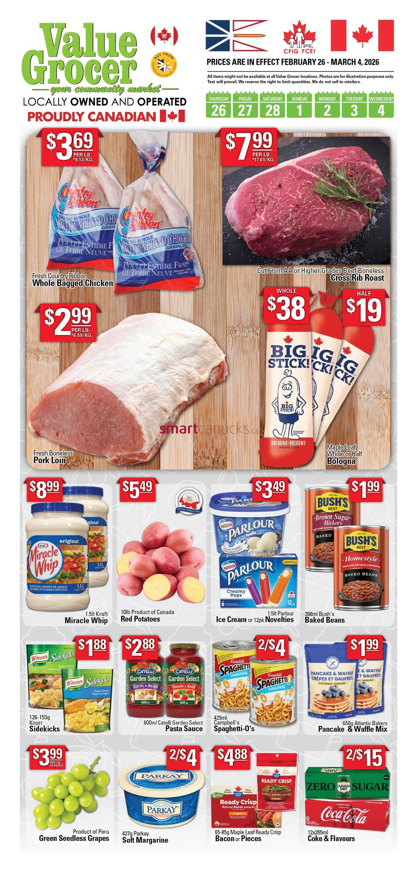 Value Grocer Canada Flyers