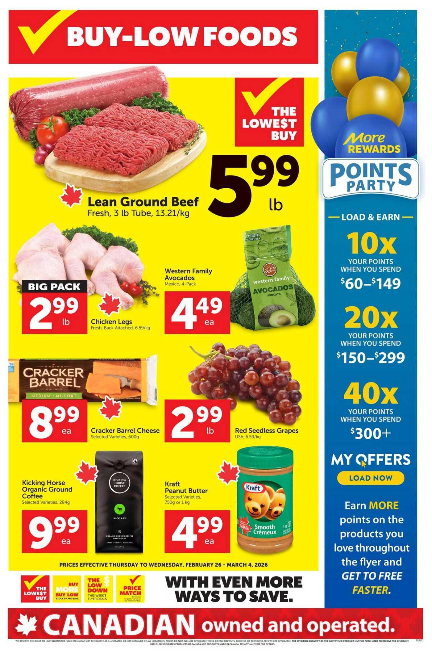 Buy-Low Foods Canada Flyers