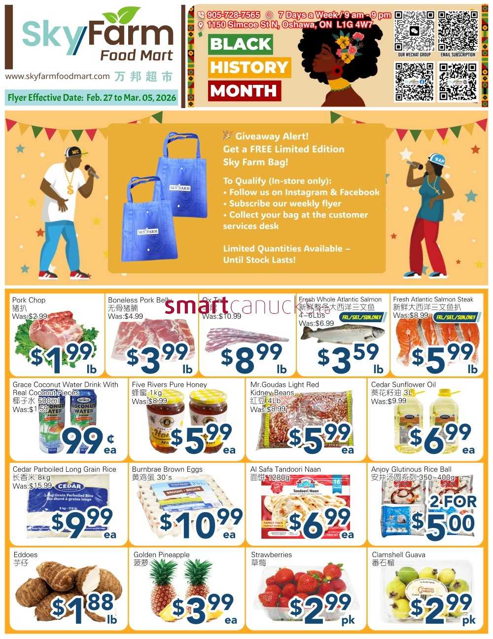 SkyFarm Food Mart Canada Flyers