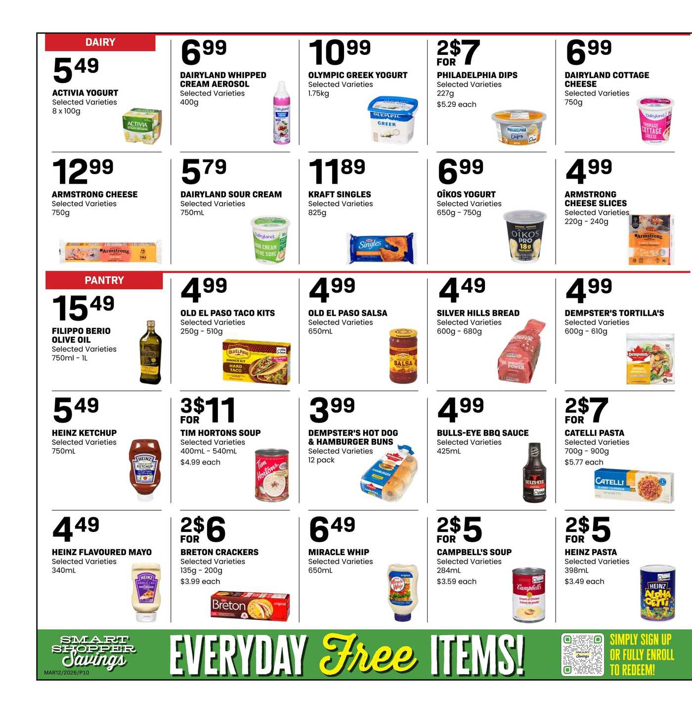 Freson Bros. Flyer March 6 to 12