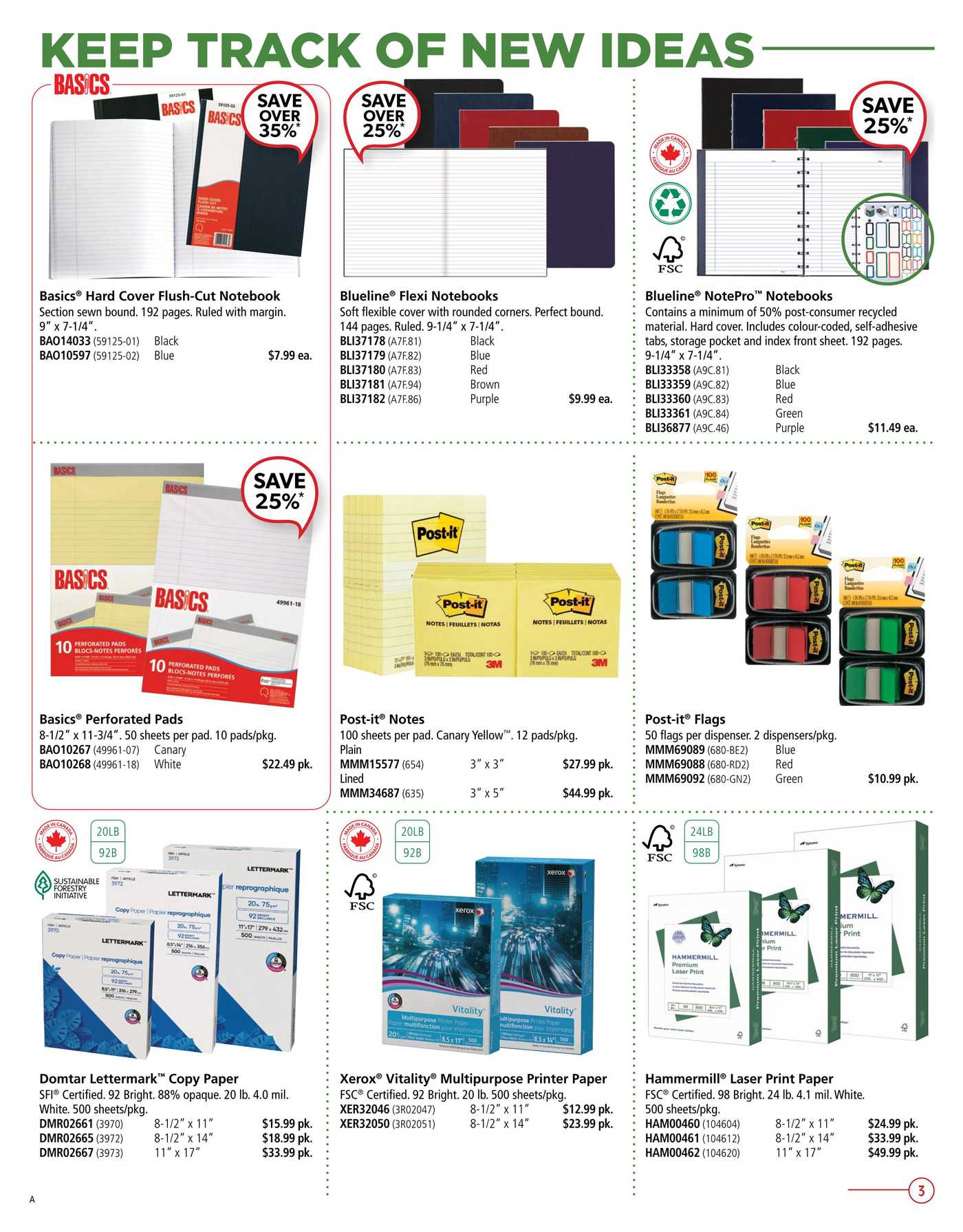 Covey Basics Flyer March 1 to 31