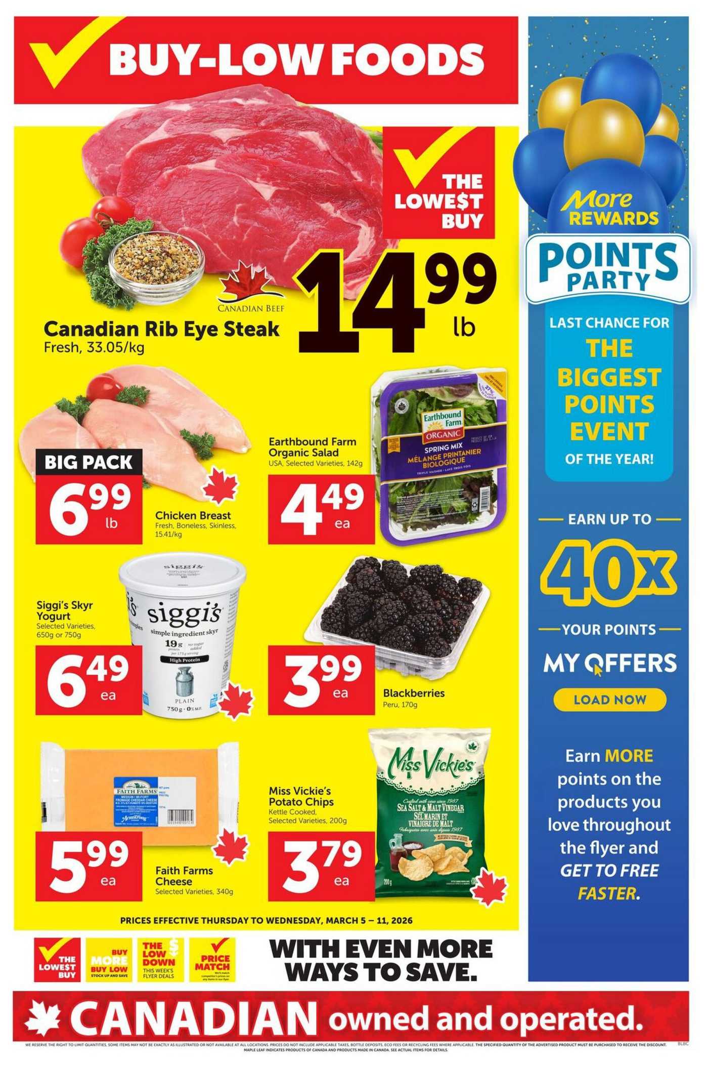 Buy-Low Foods Canada Flyers