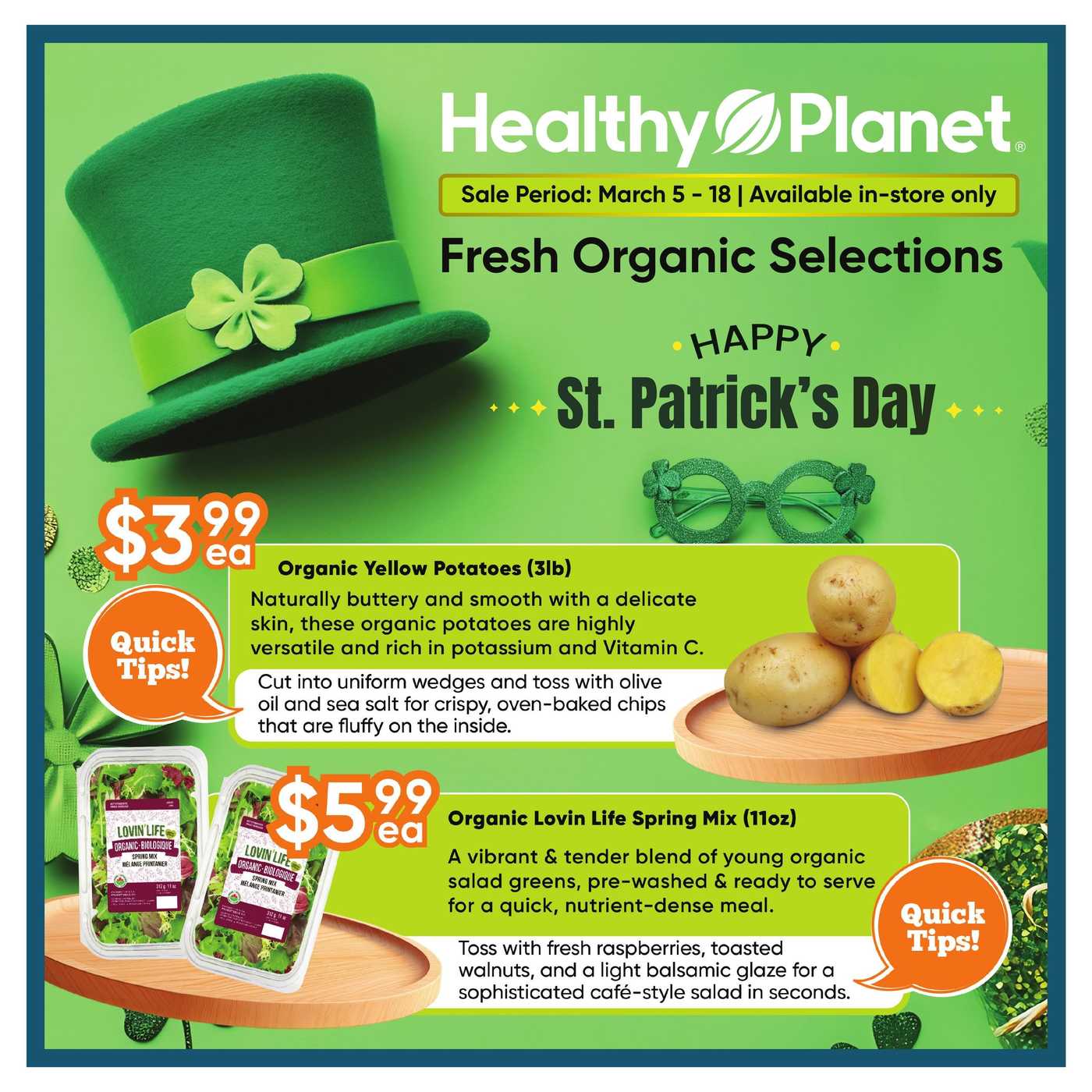 Healthy Planet Canada Flyers
