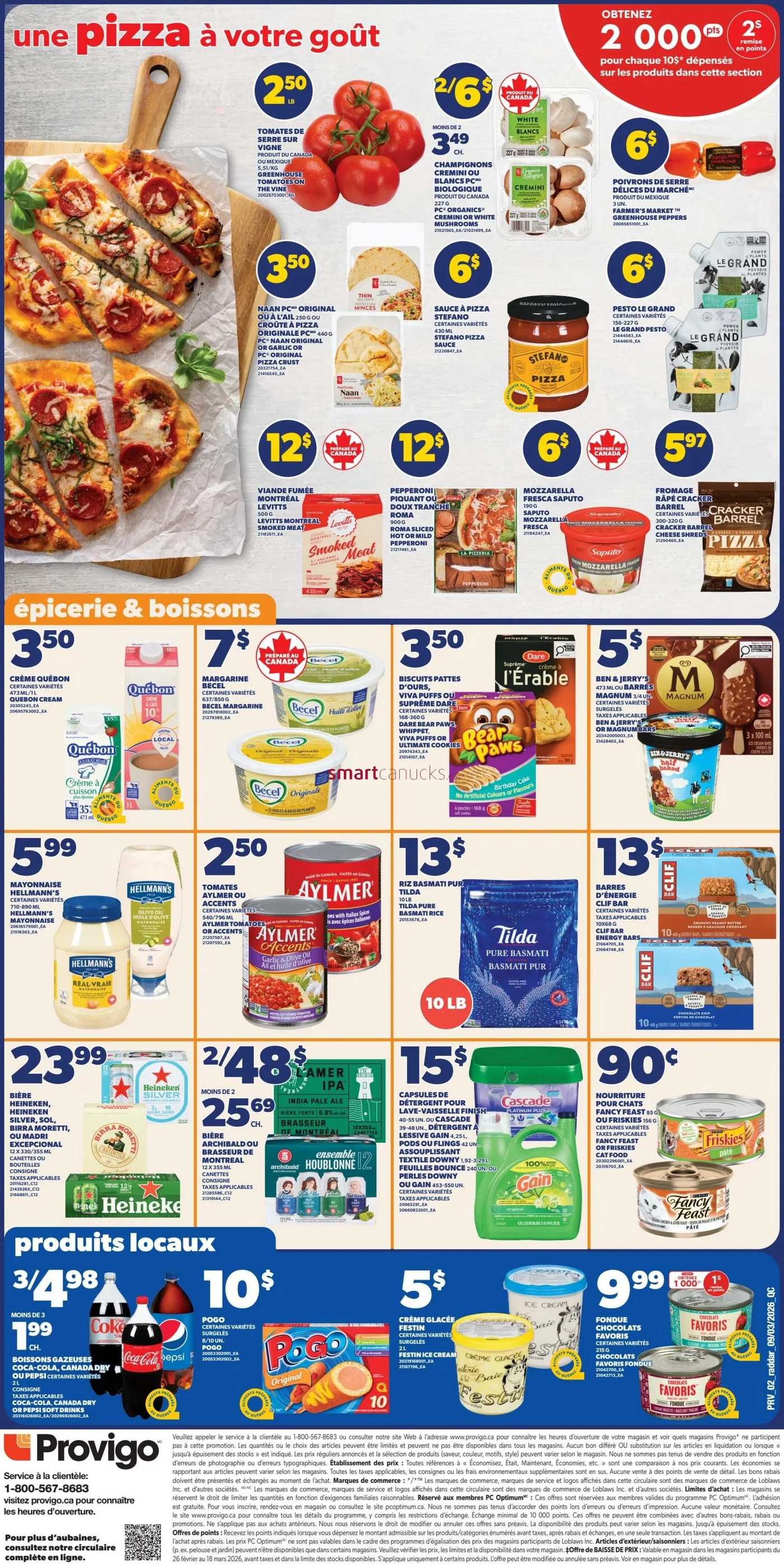 Provigo Flyer March 12 to 18