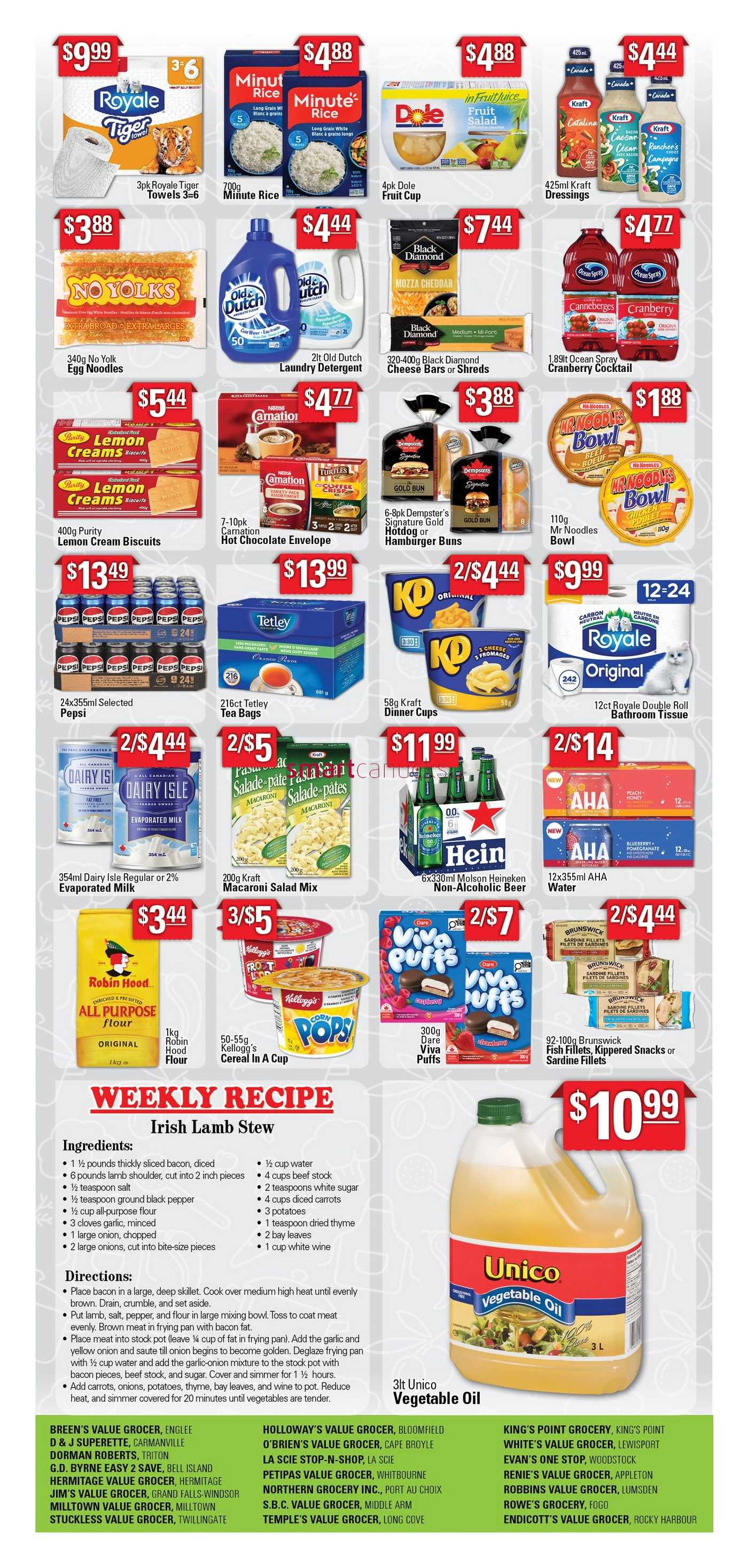 Value Grocer Flyer March 12 to 18