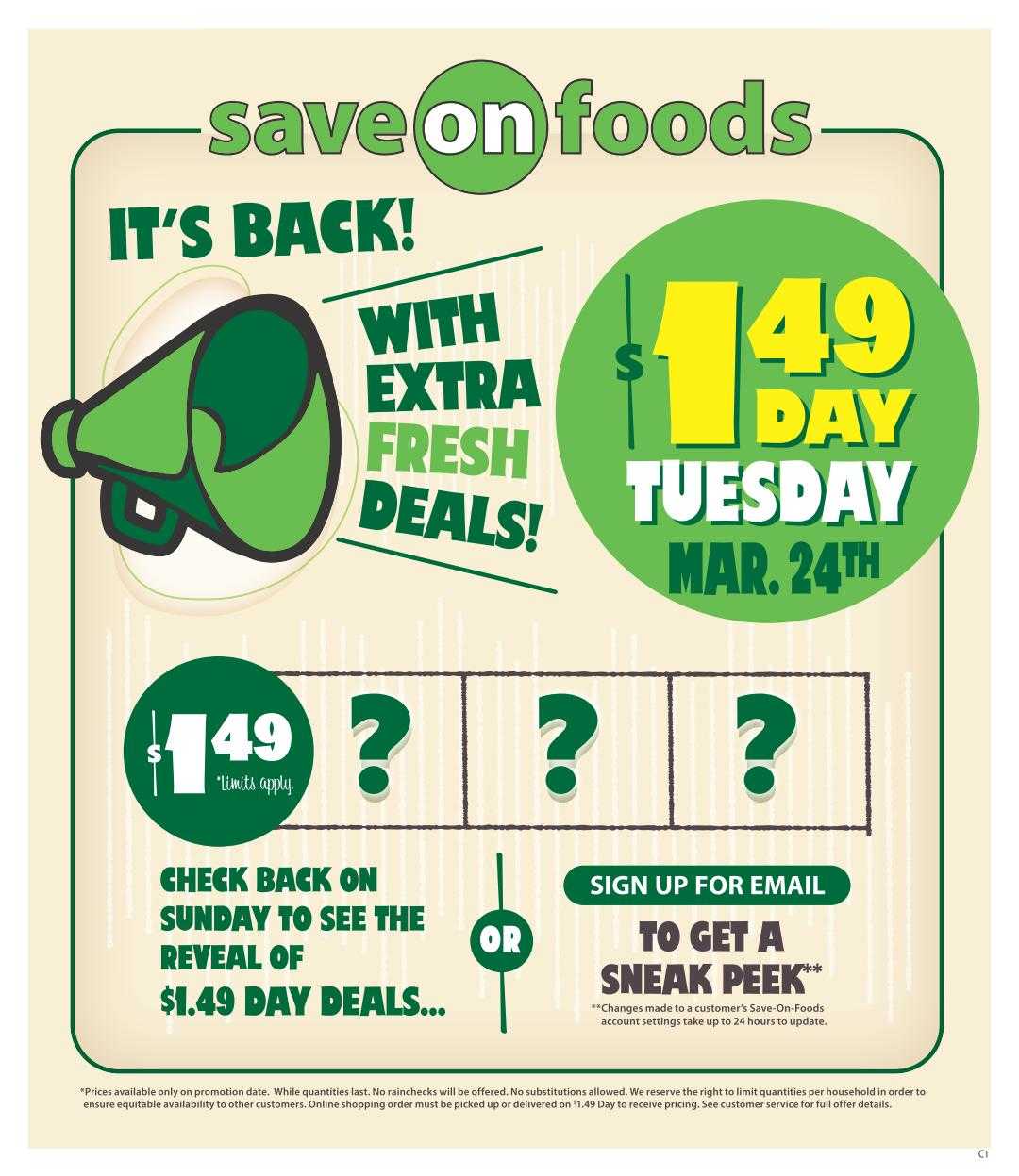Save On Foods Canada Flyers