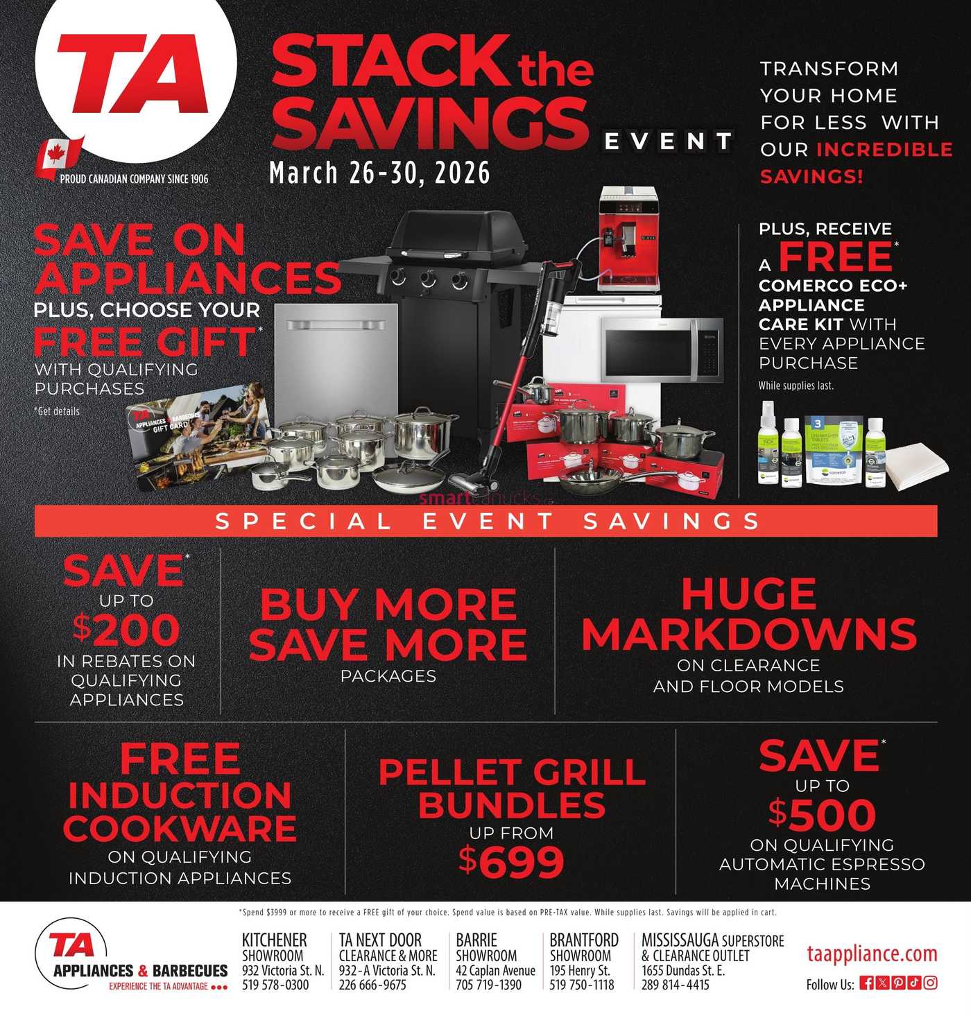 TA Appliances Canada Flyers