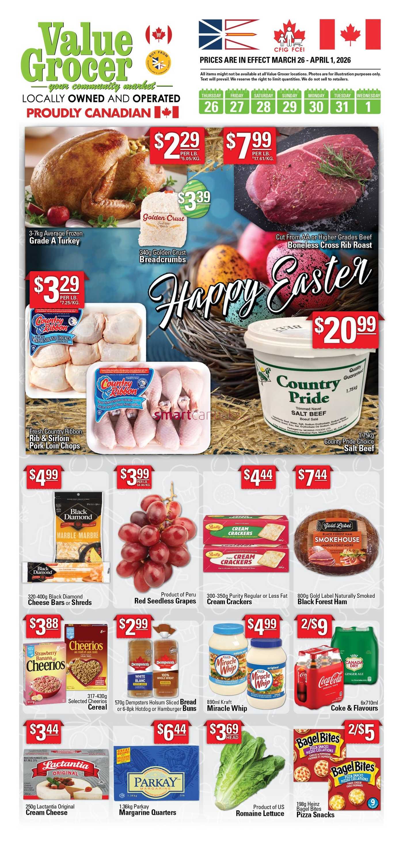 Value Grocer Canada Flyers