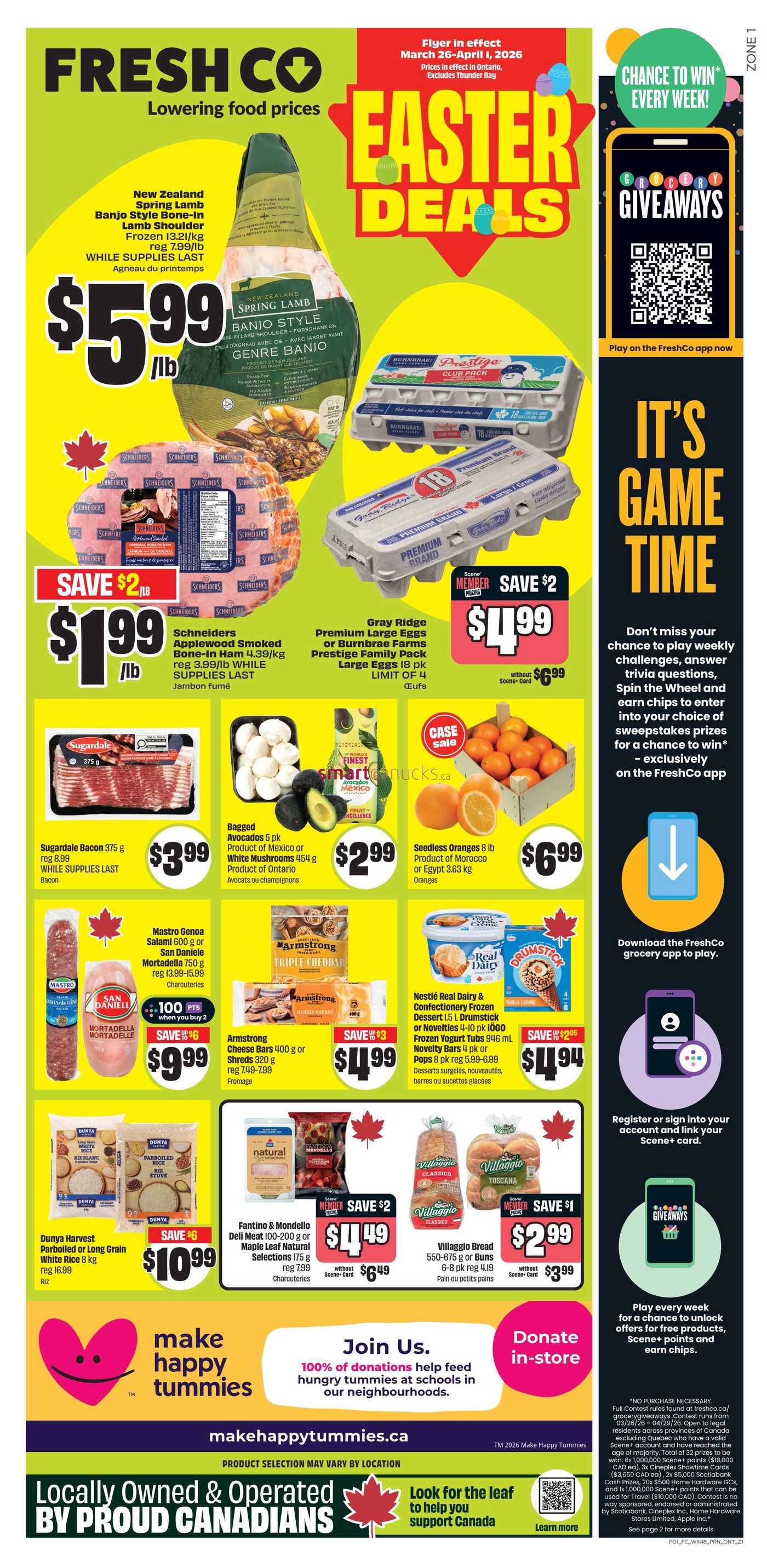 FreshCo (ON) Flyer March 26 to April 1