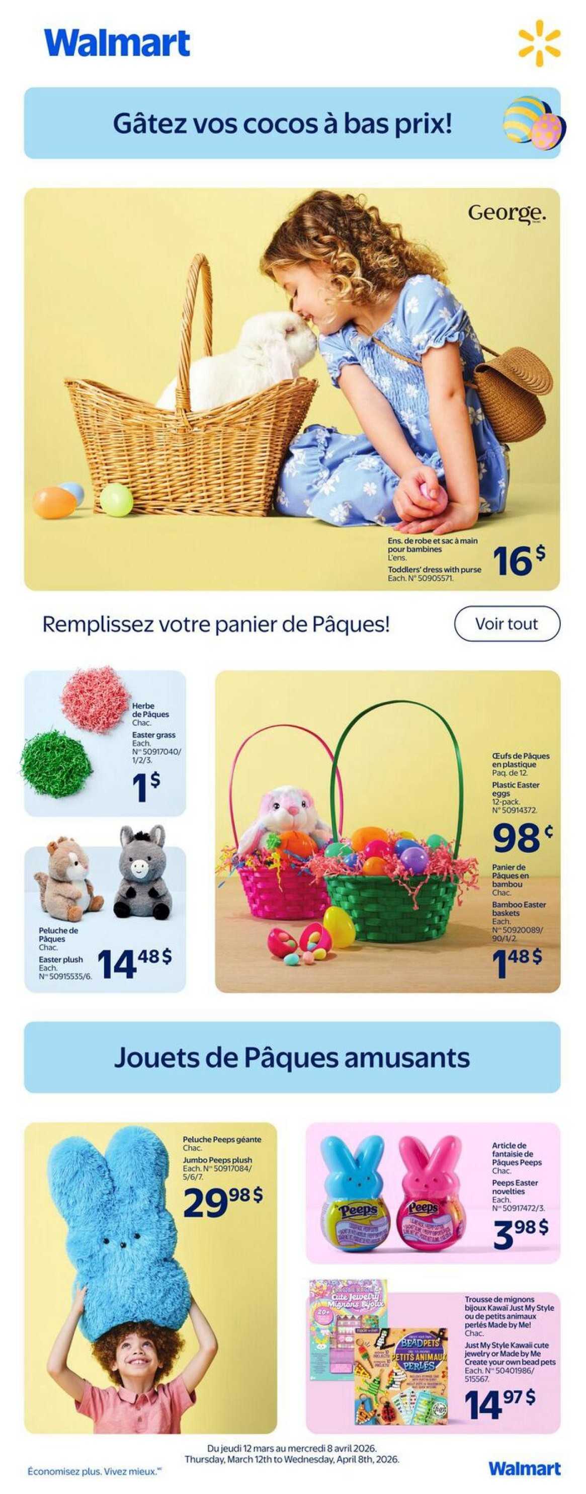 Walmart (QC) Flyer March 26 to April 1
