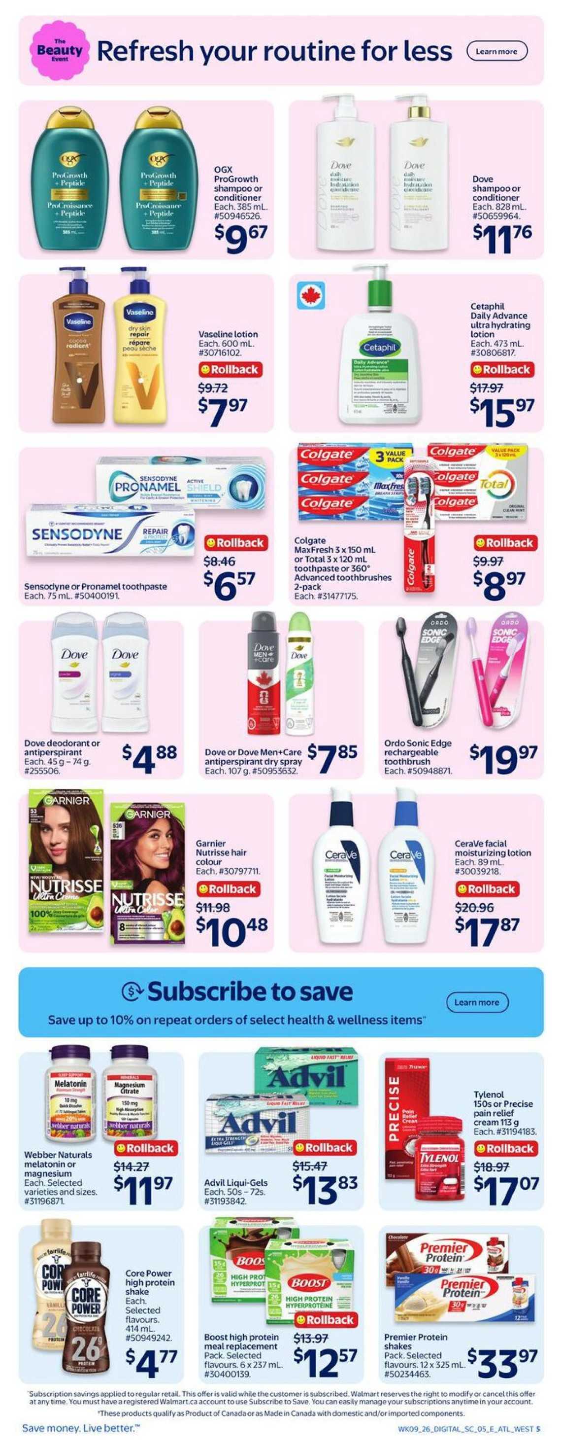 Walmart (West) Flyer March 26 to April 1