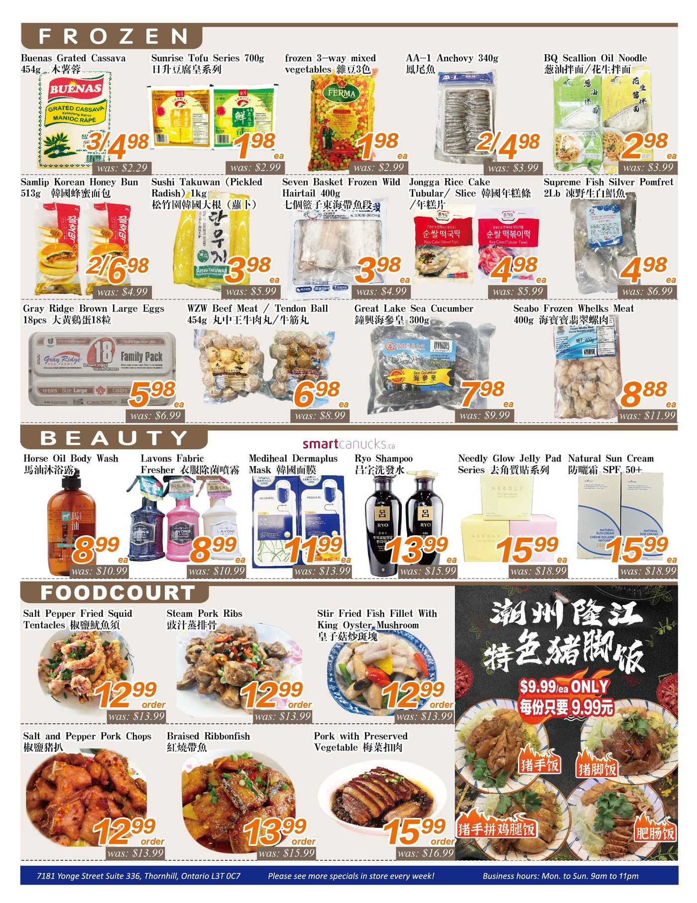 Mapletri Supermarket Flyer March 27 to April 2