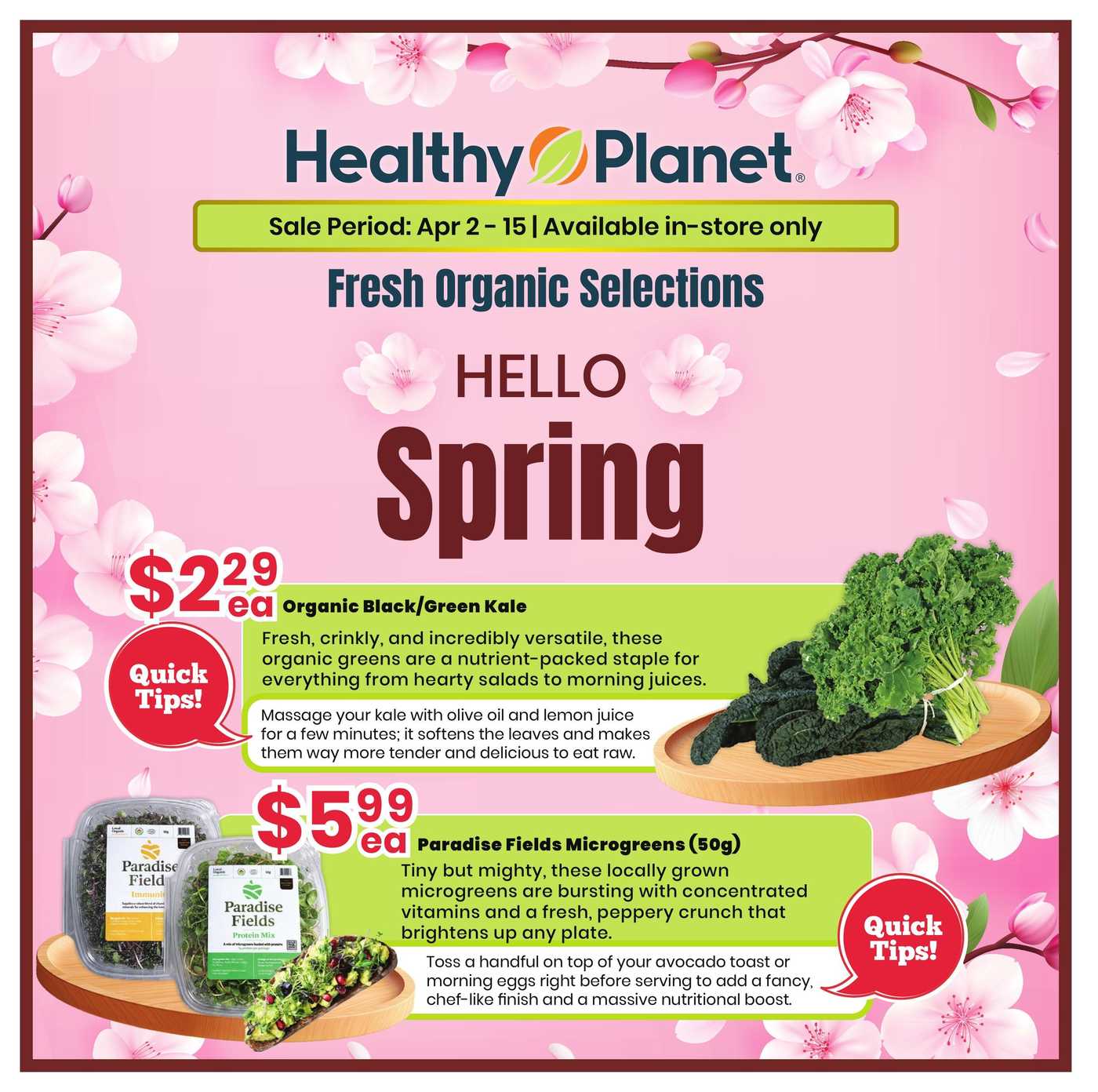 Healthy Planet Canada Flyers