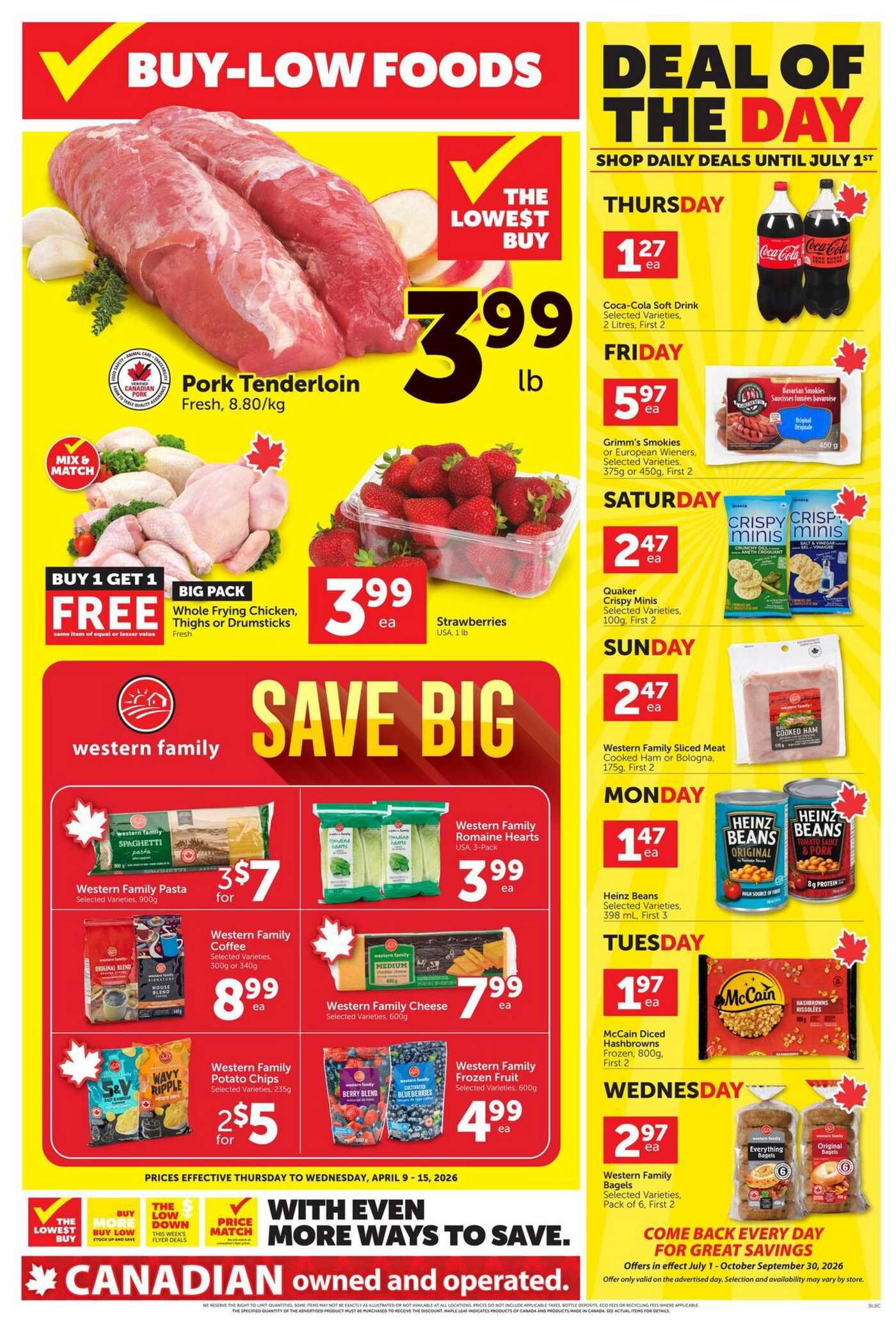 Buy-Low Foods Canada Flyers