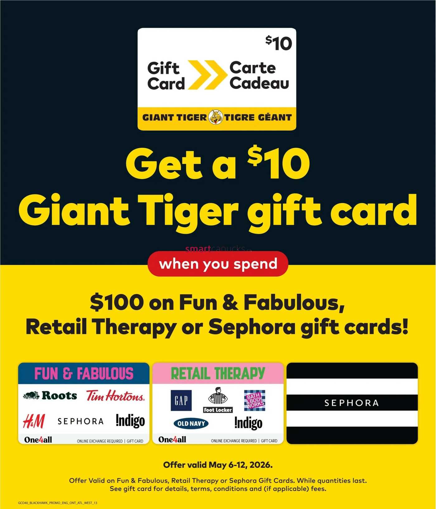 Giant Tiger (ON) Flyer May 6 to 12