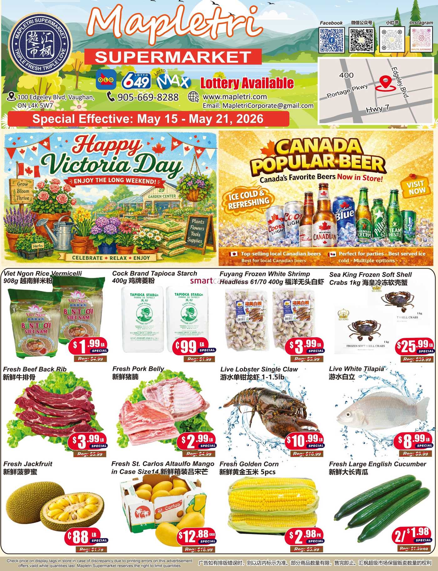 Mapletri Supermarket Canada Flyers