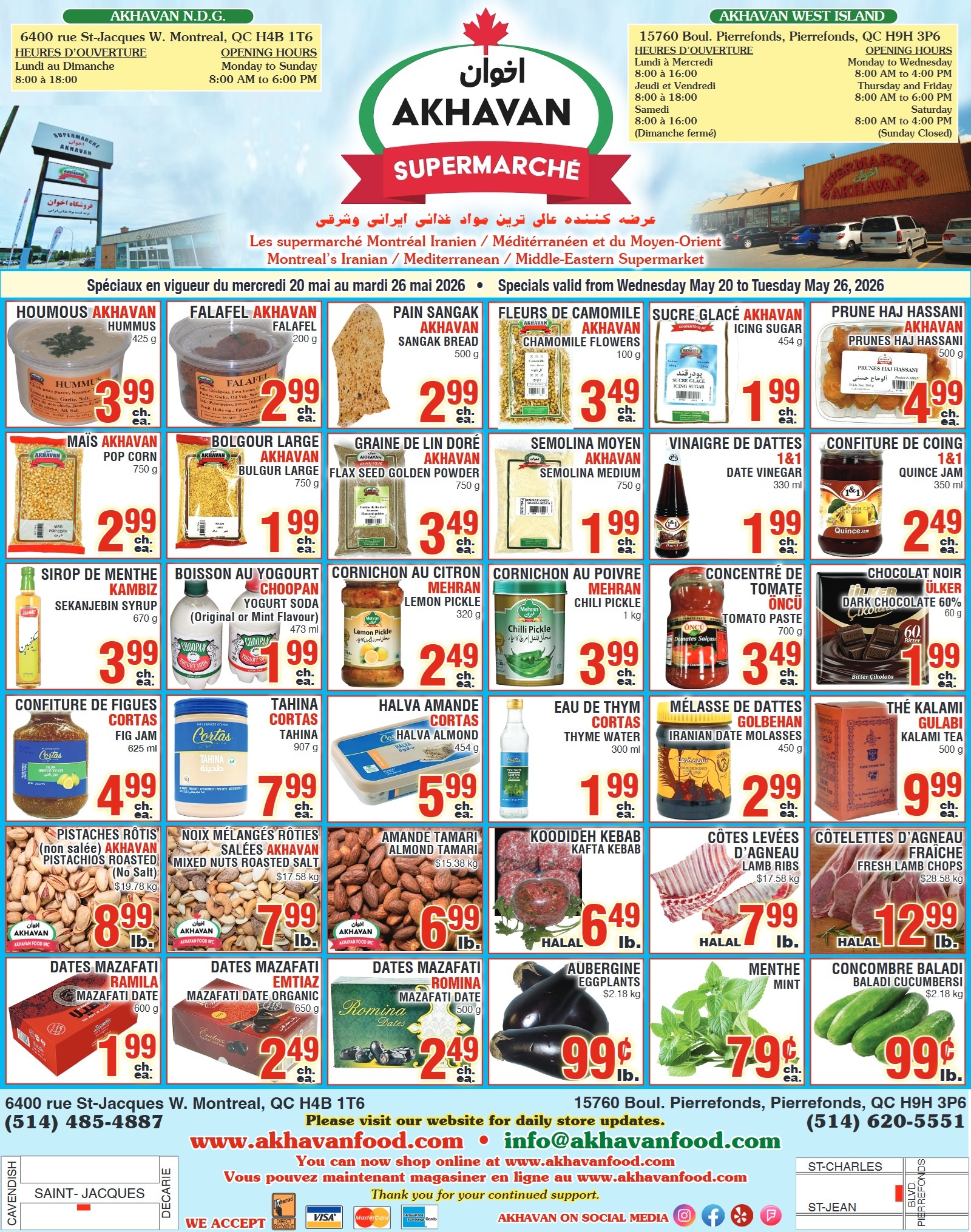 Akhavan Supermarche Flyer May 20 to 26