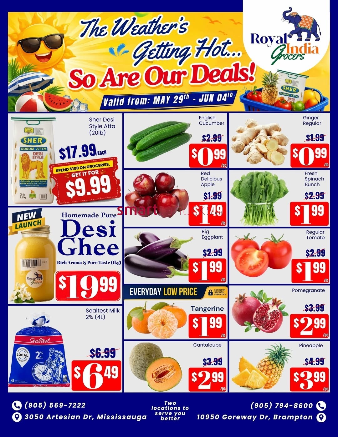 Royal India Grocers Flyer May 29 to June 4