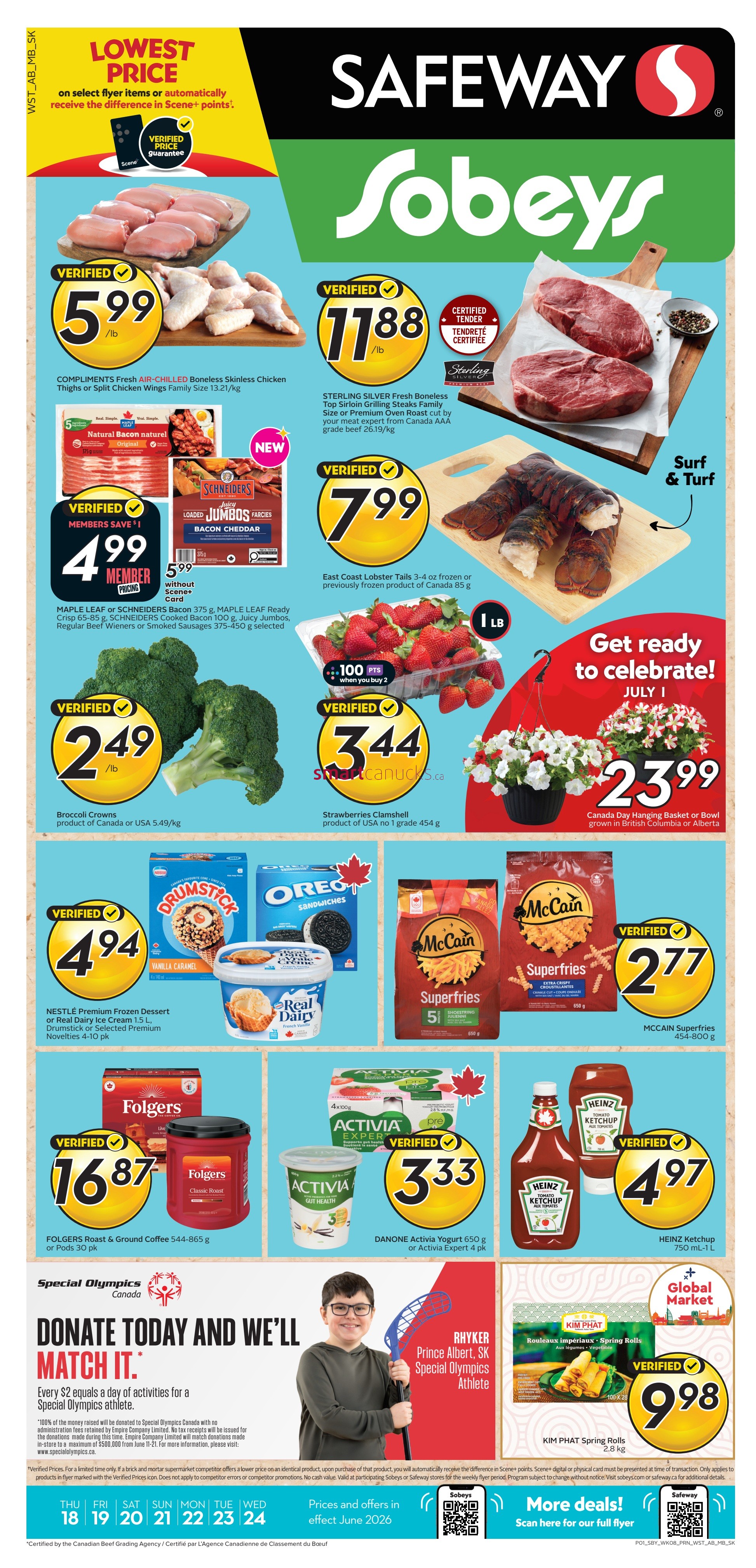 Sobeys/Safeway (AB) Flyer June 18 to 24
