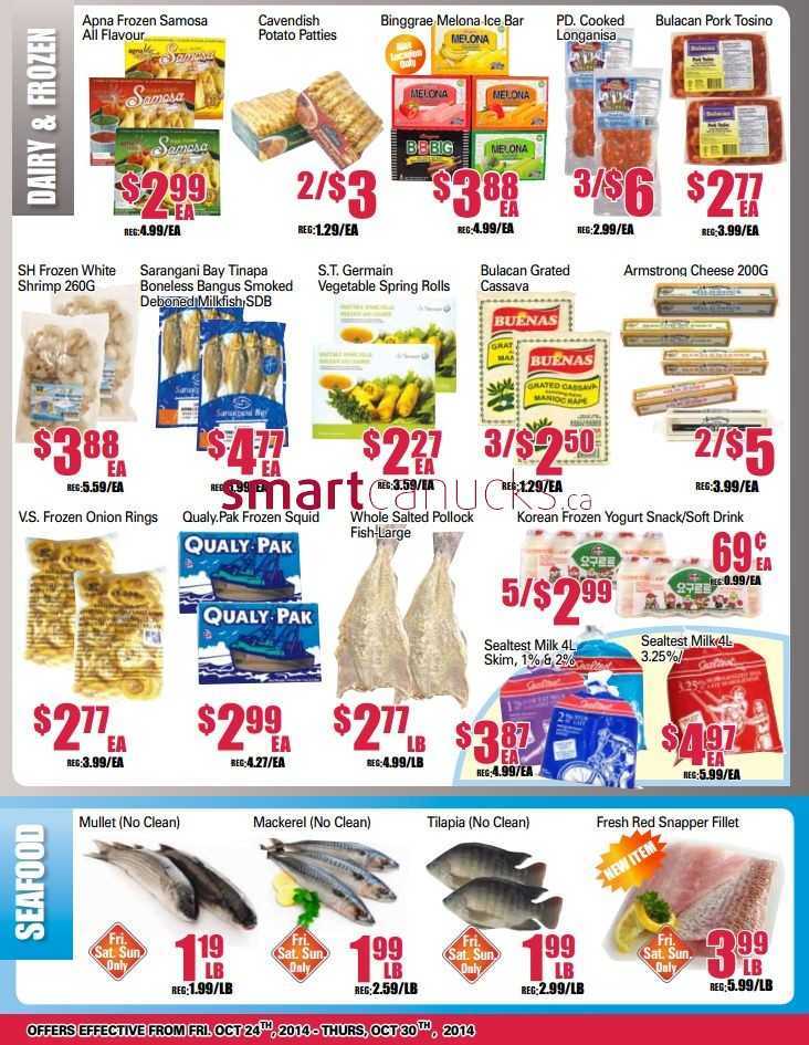 EZ Fresh Supermarket flyer October 24 to 30