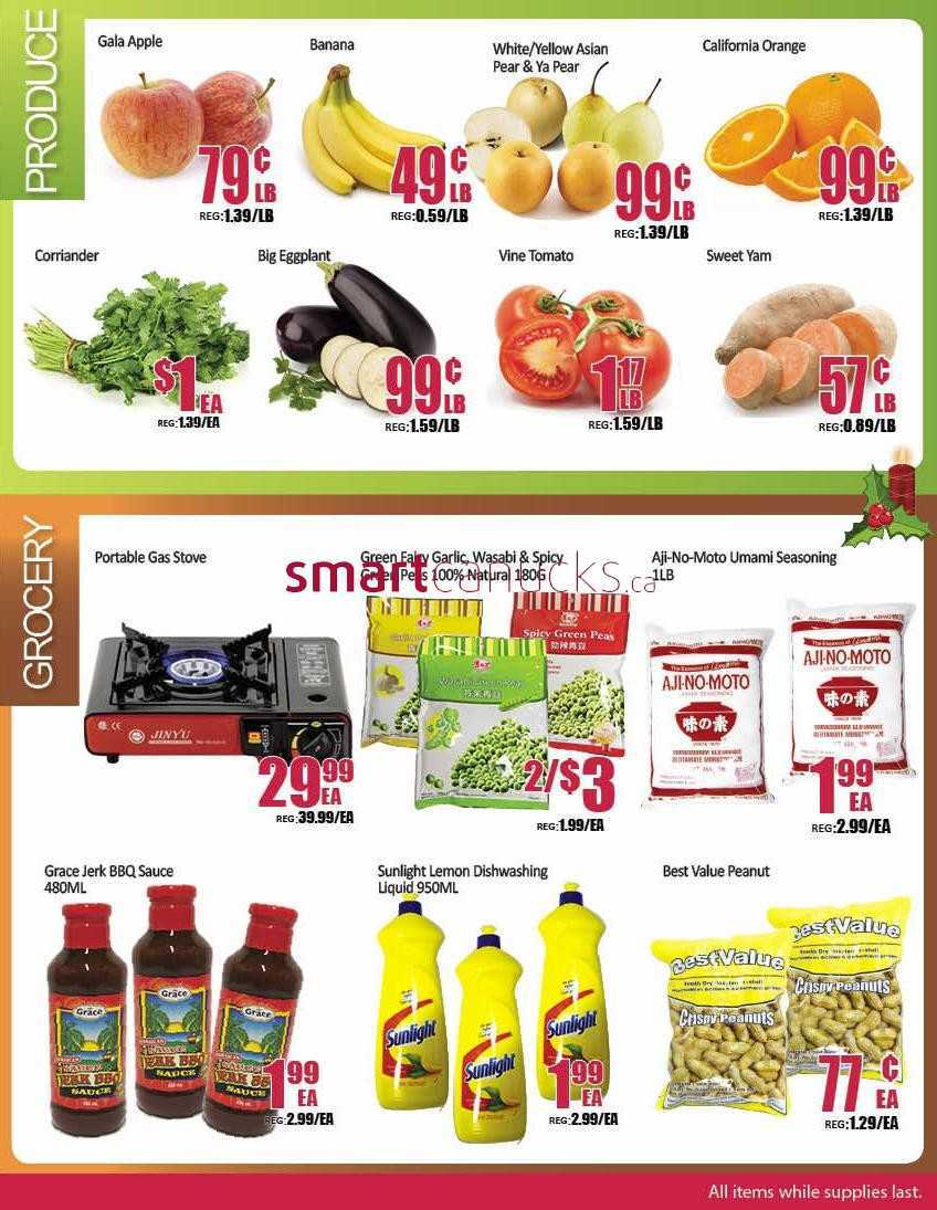 EZ Fresh Supermarket flyer December 12 to 18