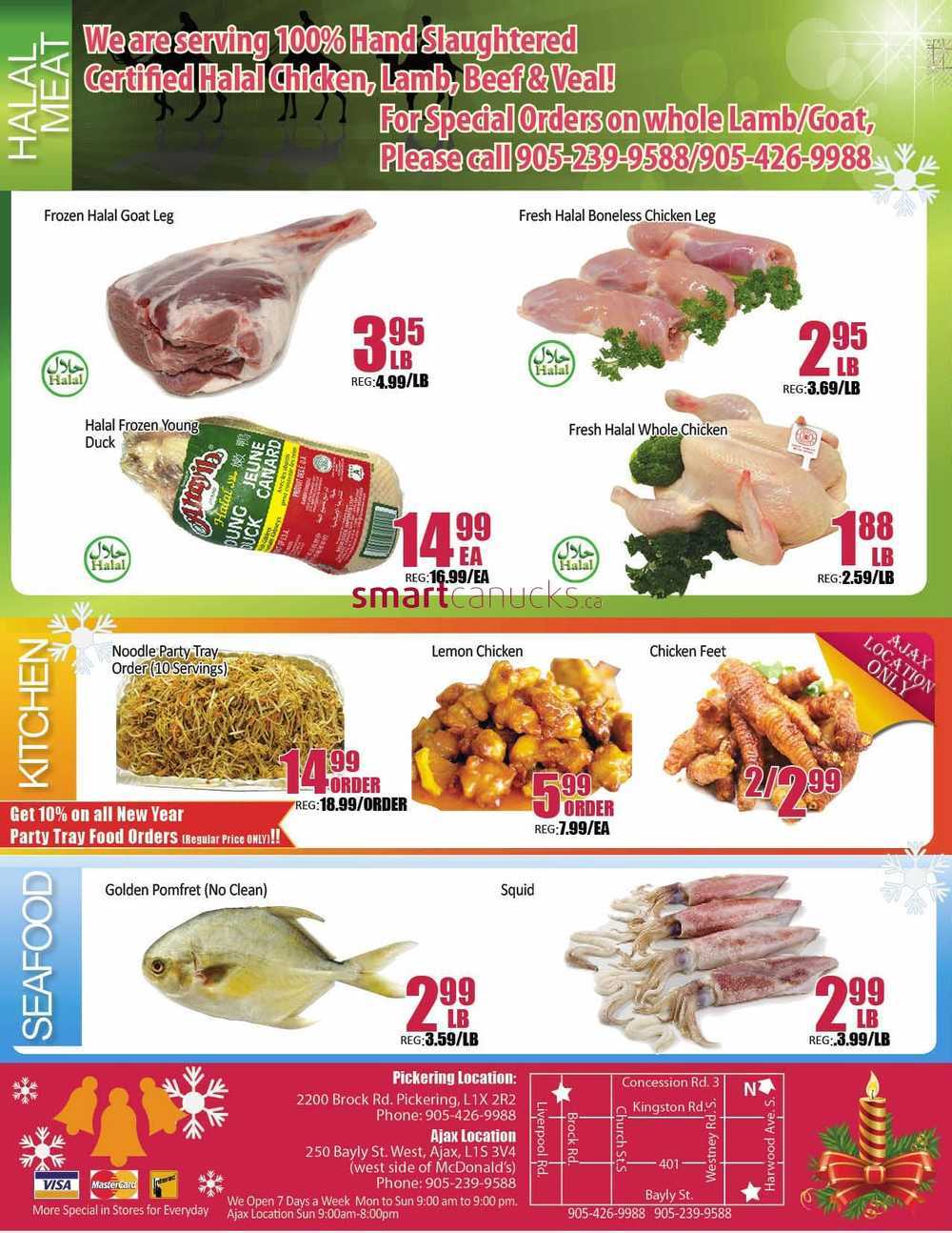 EZ Fresh Supermarket flyer December 26 to January 1