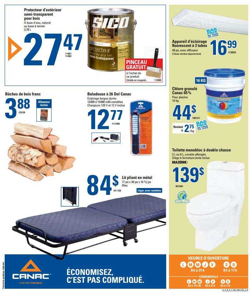 Canac flyer Aug 2 to 8