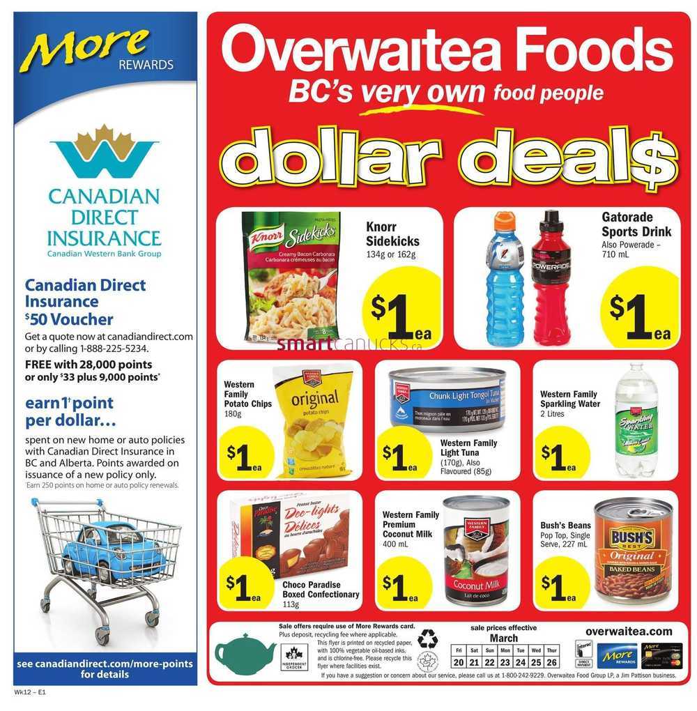 Overwaitea Foods Flyer March 20 to 26