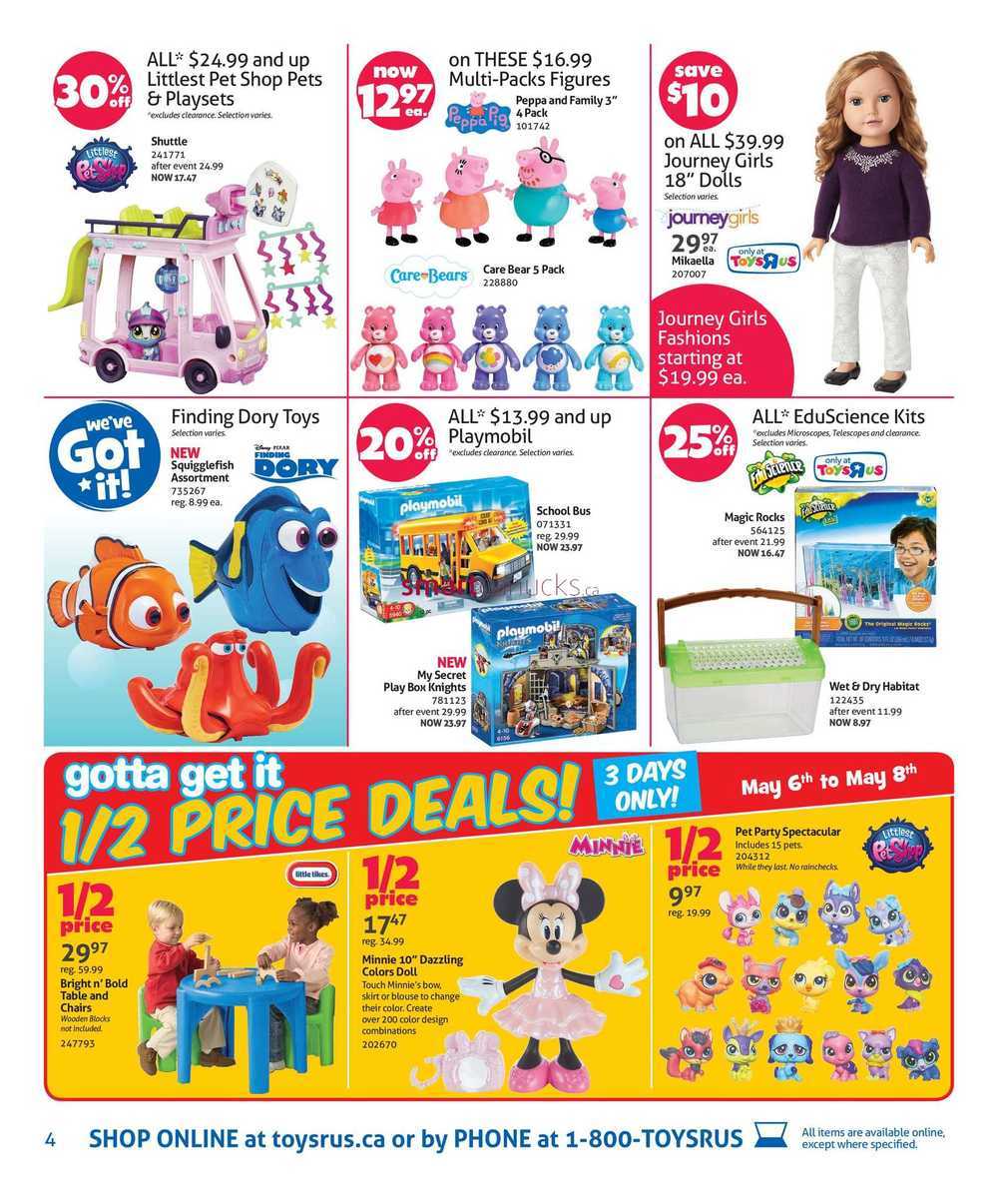 Toys R Us Flyer May 6 to 12
