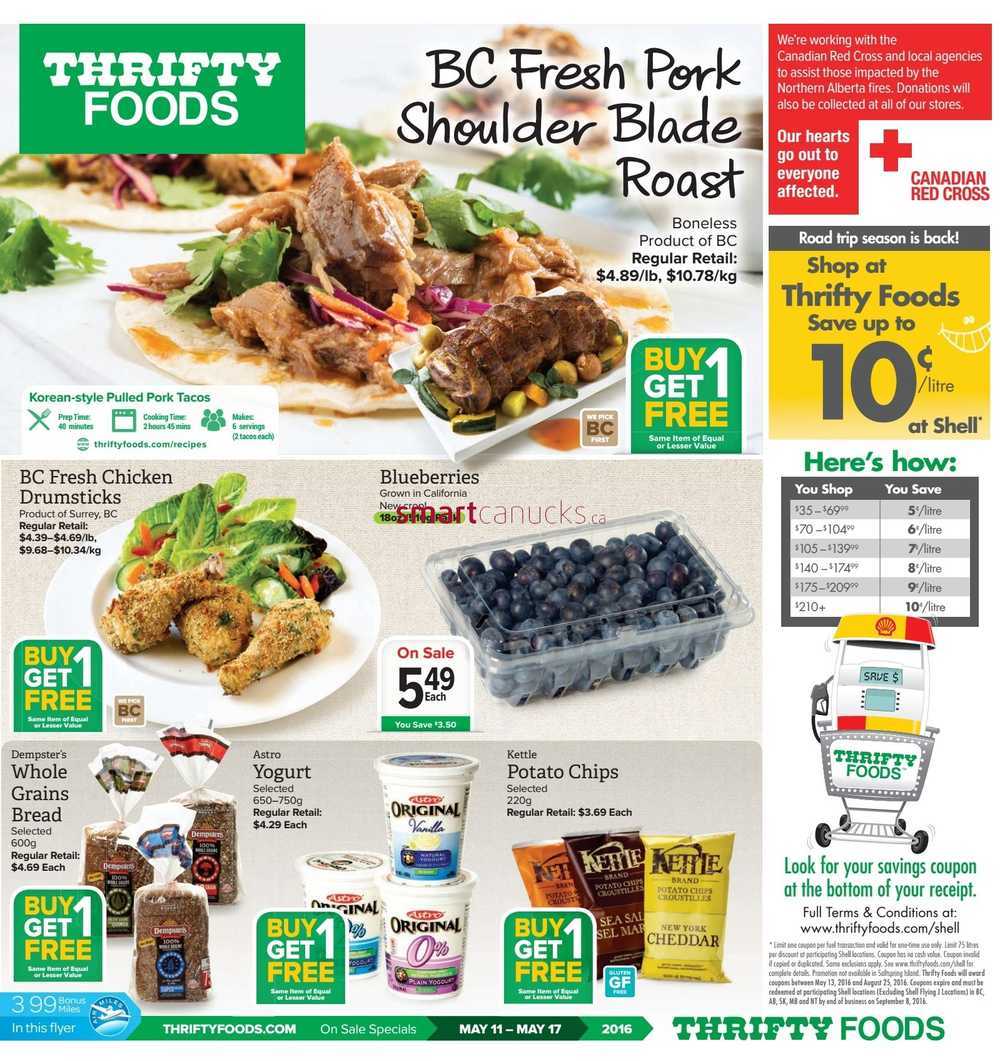 Thrifty Foods Flyer May 11 to 17