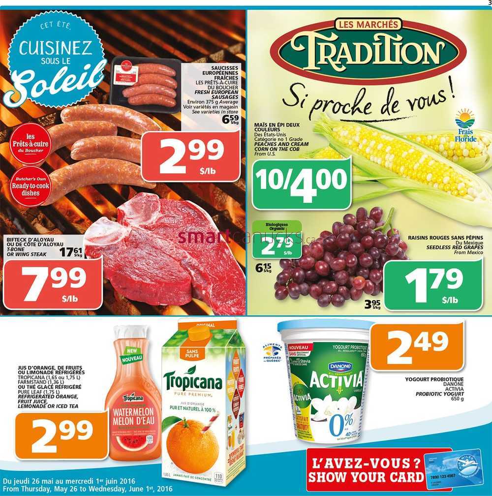 Marche Tradition Flyer May 26 to June 1