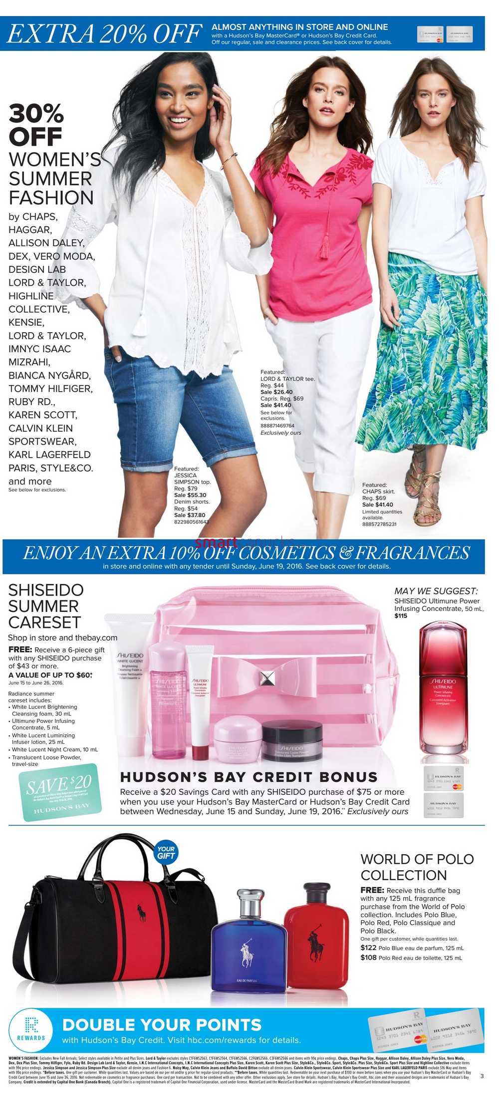 Hudson's Bay Flyer June 17 to 23