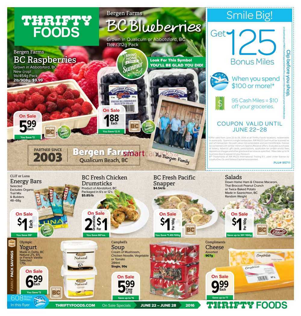 Thrifty Foods Flyer June 22 to 28