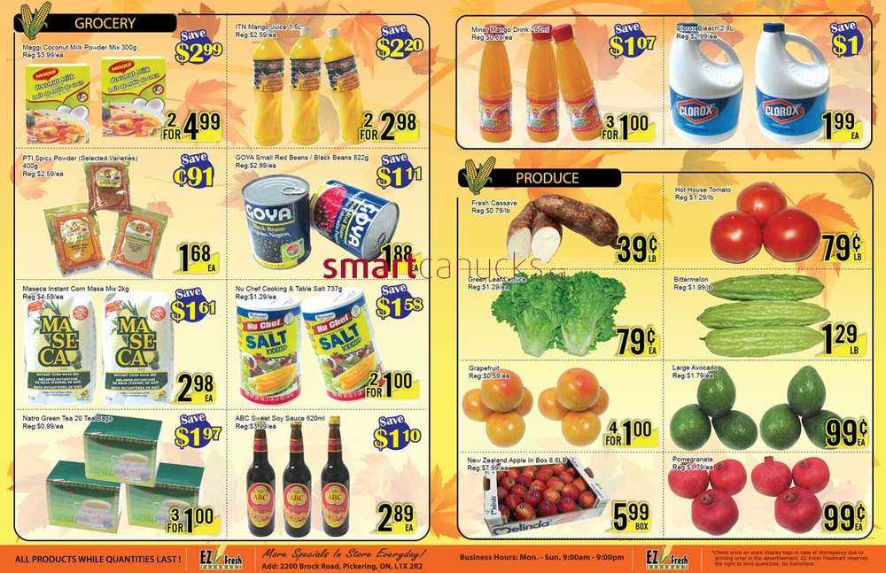 EZ Fresh Foodmart flyer Nov 23 to 29