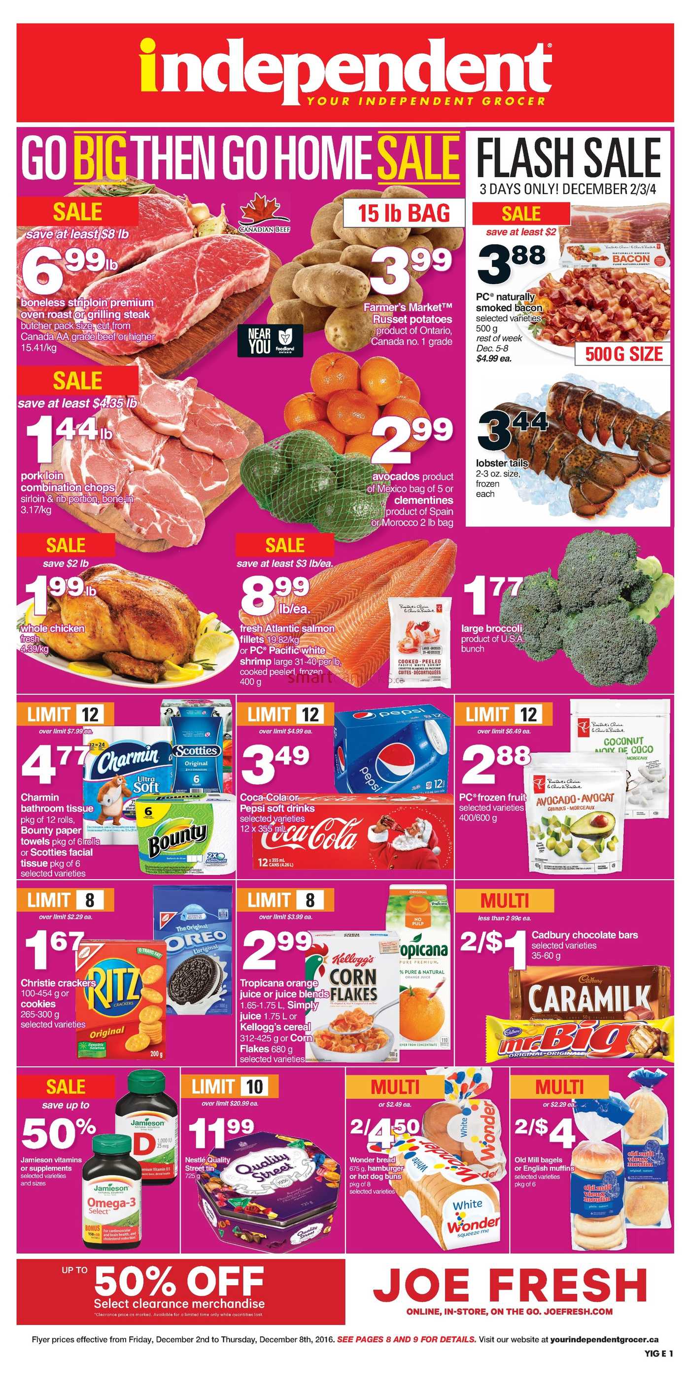 Independent Grocer ON Flyer December 2 To 8