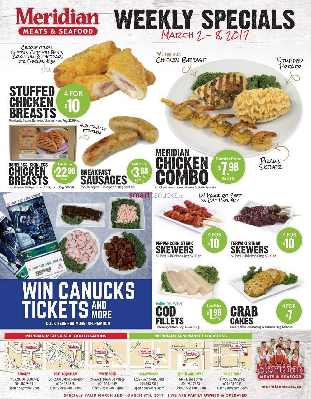 Meridian Farm Market Flyer March 2 to 8