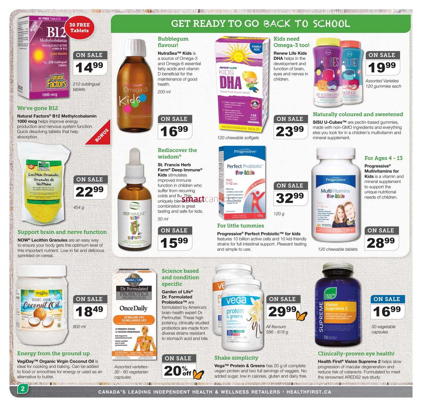 Vita Health Fresh Market Health First Flyer August 4 to 20