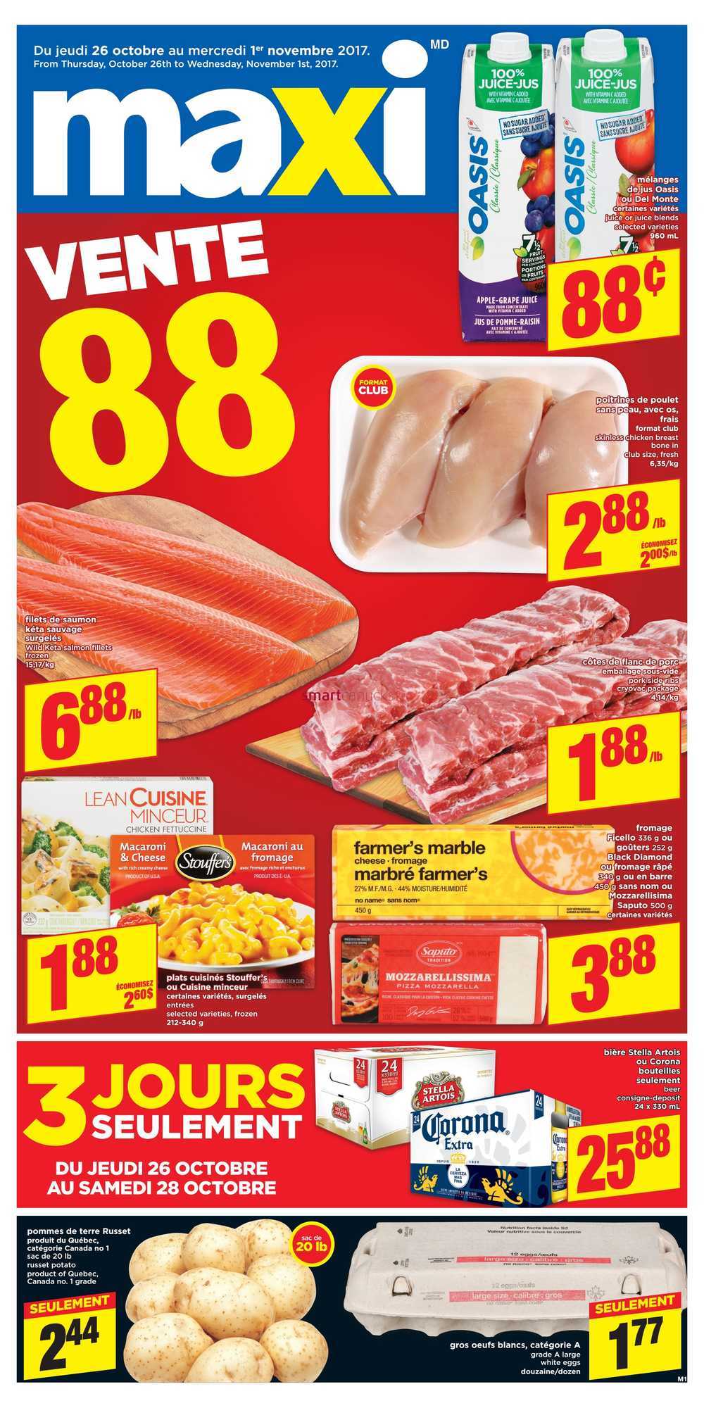Maxi Flyer October 26 To November 1 Maxi Flyer October 26 To November 1