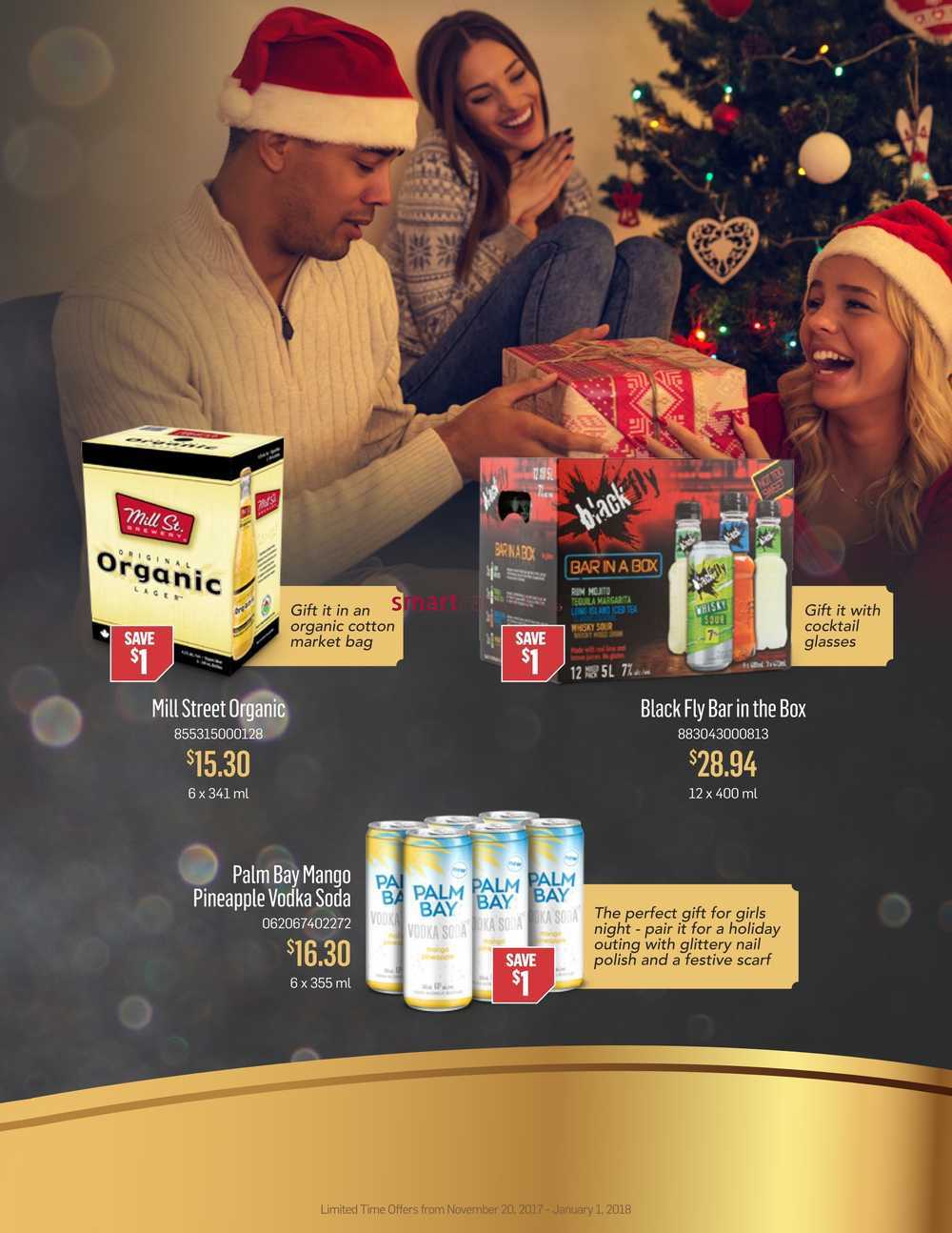 Alcool NB Liquor Flyer November 20 to January 1