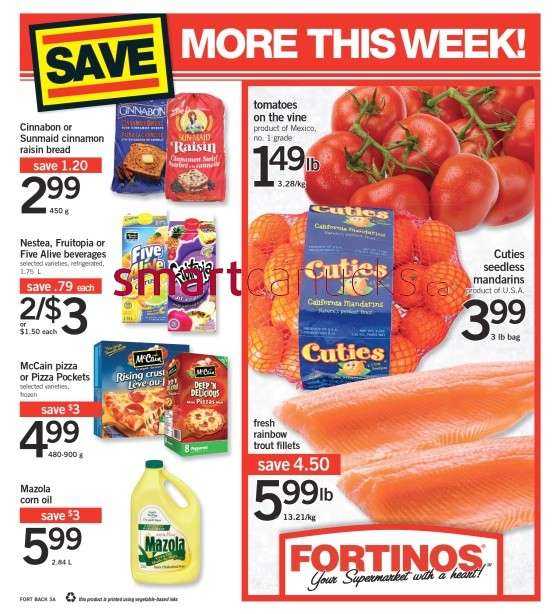 Fortinos flyer Mar 1 to 7