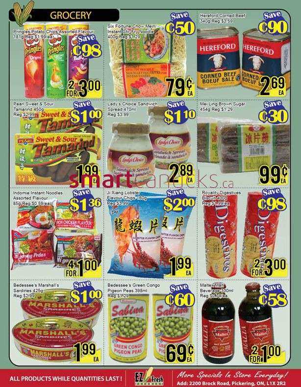 EZ Fresh Foodmart flyer Mar 1 to 7